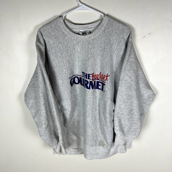 Lee | Shirts | Vintage 9s Lee The Gourmet Budget Crewneck Gray Size Xl ...